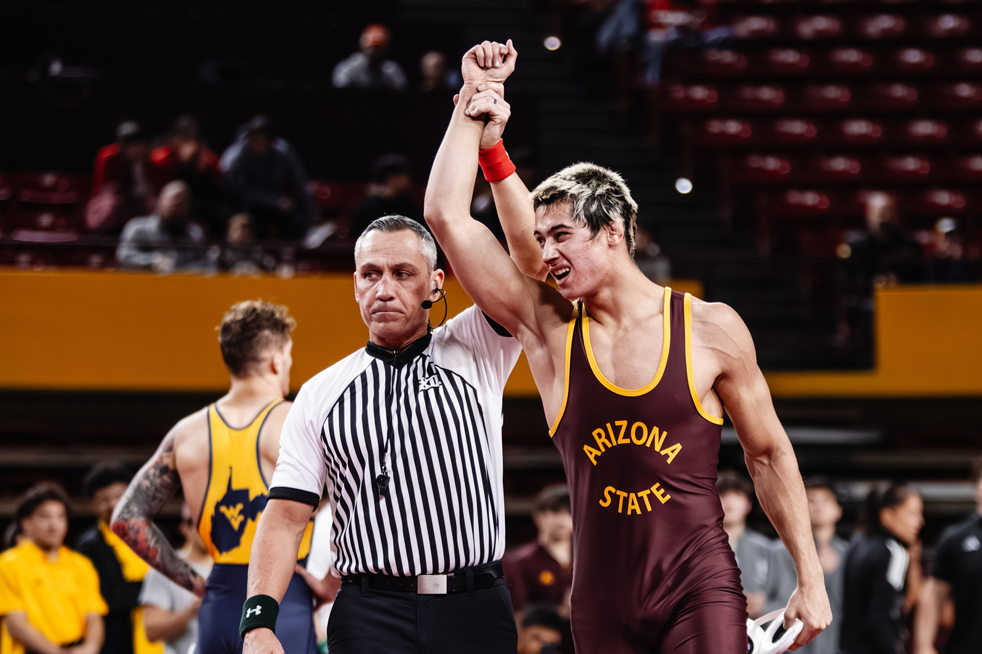 Kaleb Larkin named Big 12 Wrestler of the Week - ASU Sun Devil Athletics