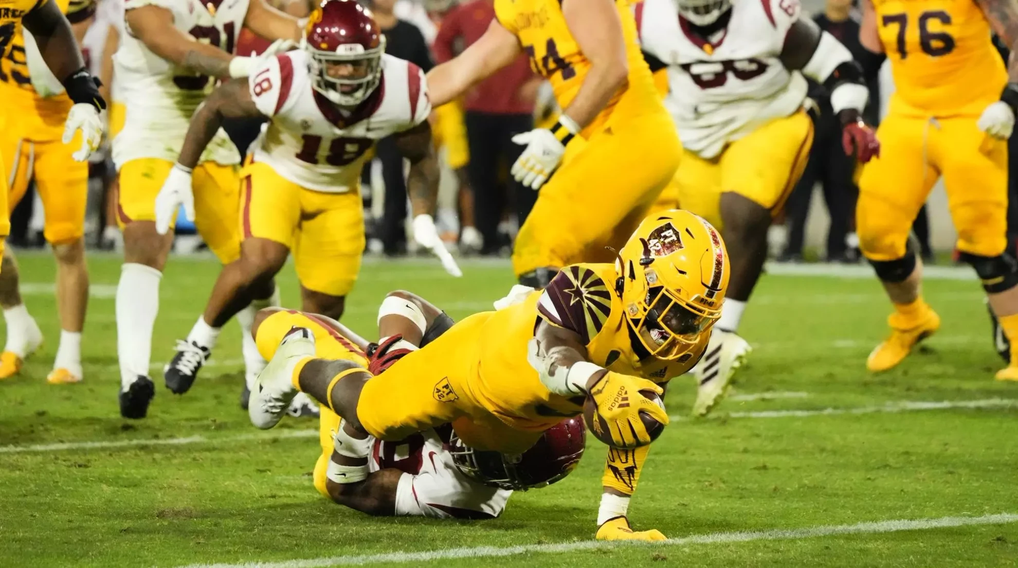 Rachaad White Earns Rose Bowl Player of the Week - Sun Devil Athletics