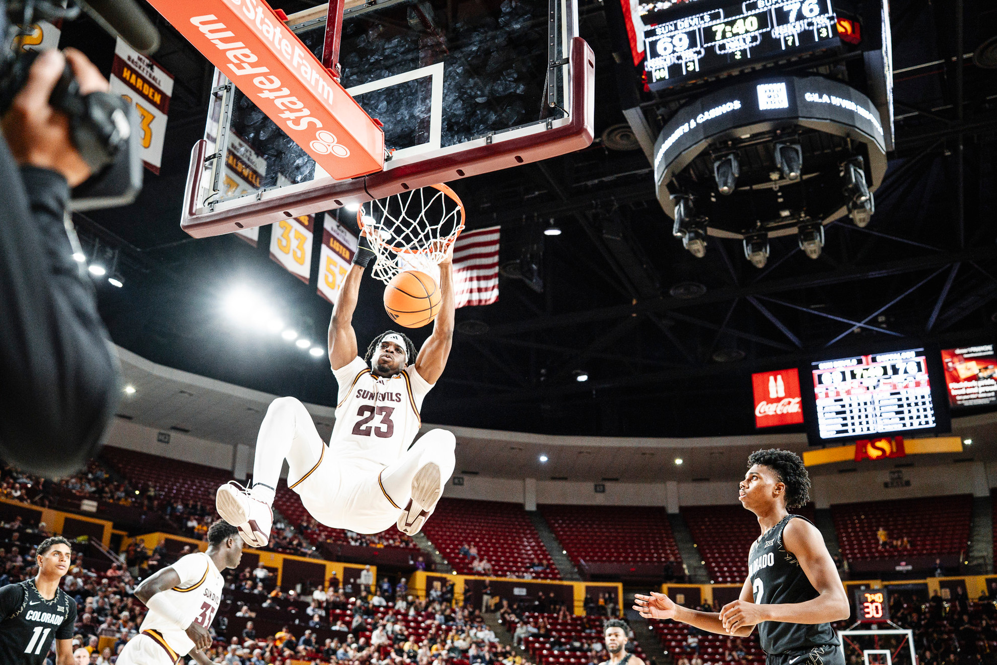 Men's Basketball hits the road for matchup with No. 9 BYU - ASU Sun ...