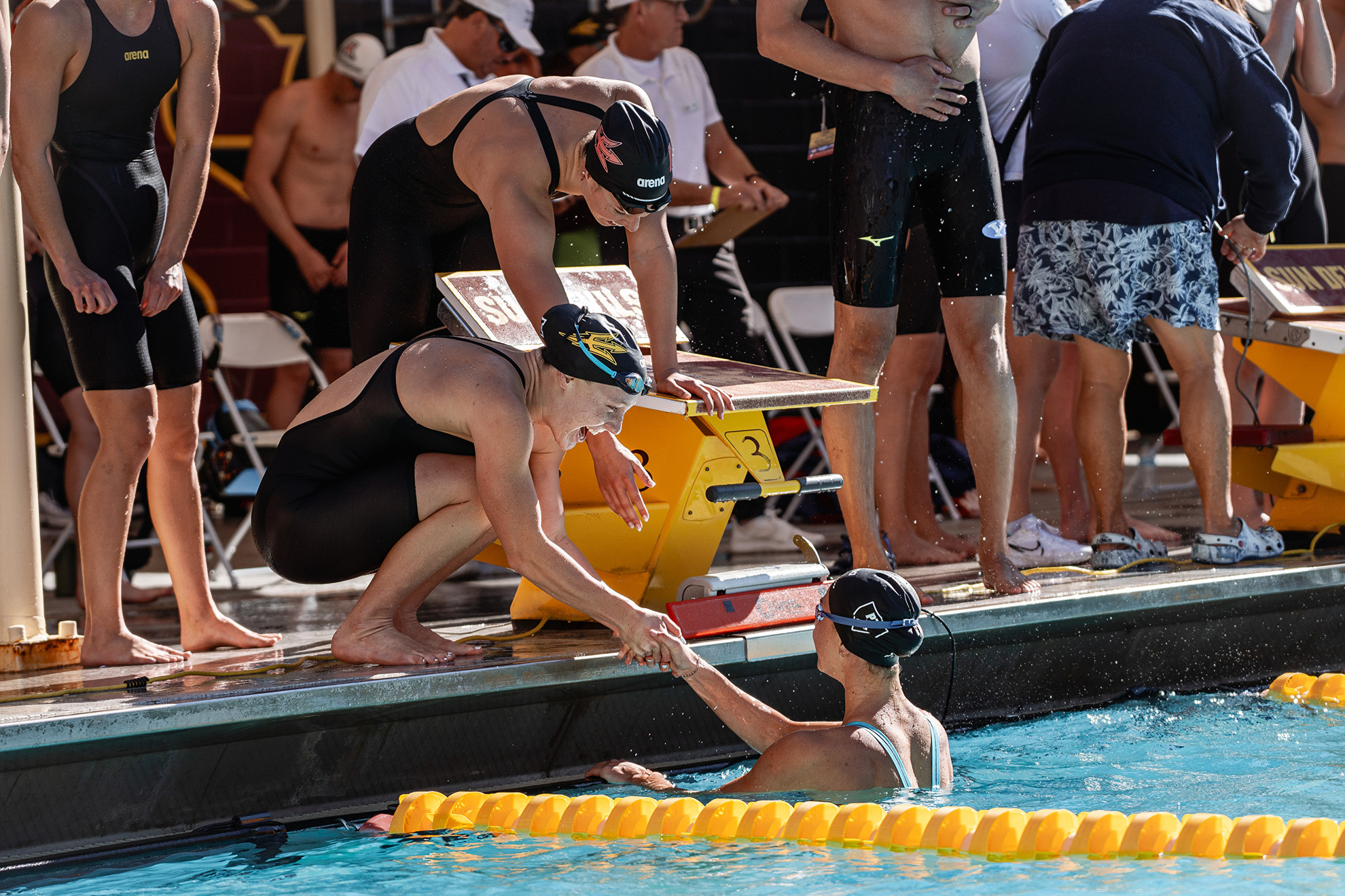 No. 2/18 Swim and Dive concludes regular season against Arizona - ASU ...