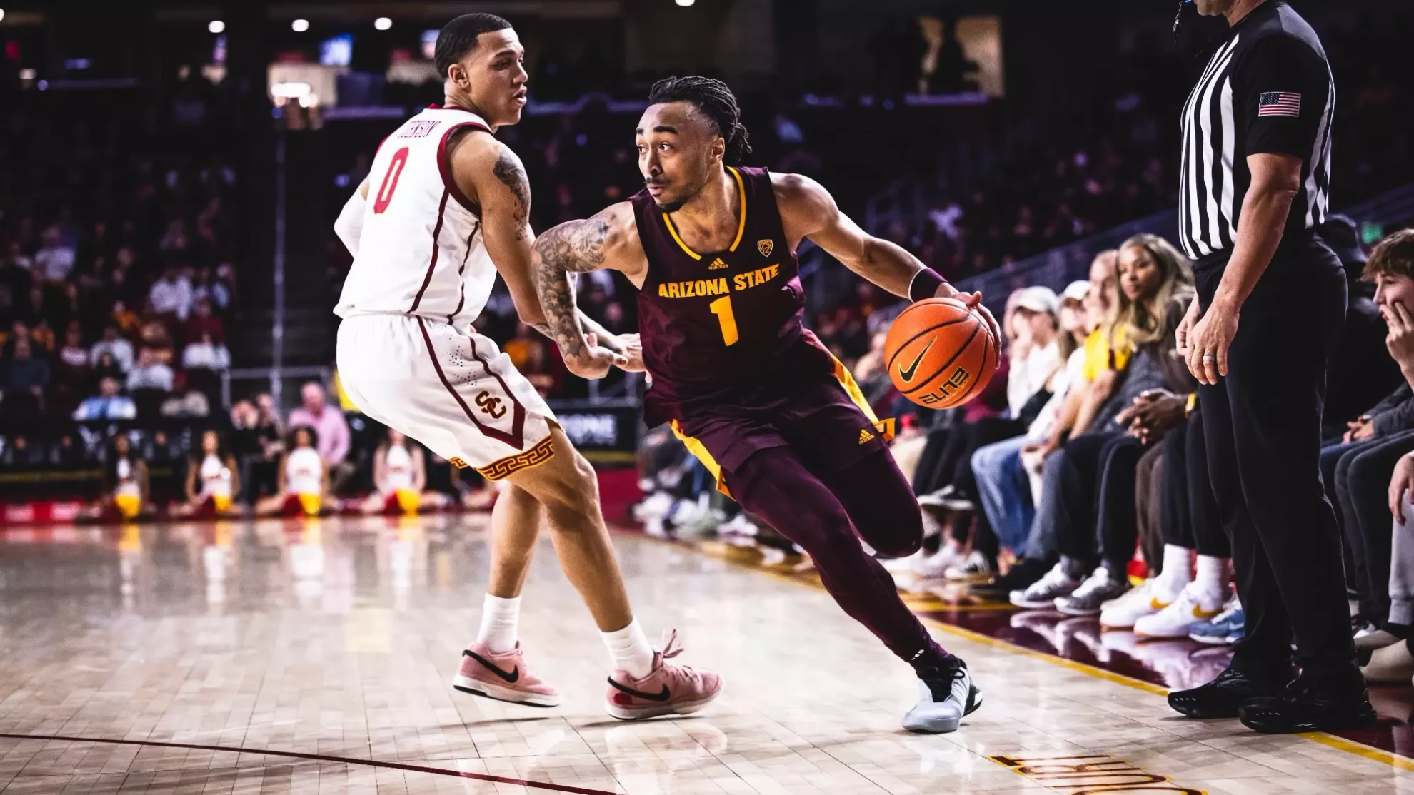 MBB Recap: USC's Three-Point Shooting Tops Sun Devils - Sun Devil Athletics