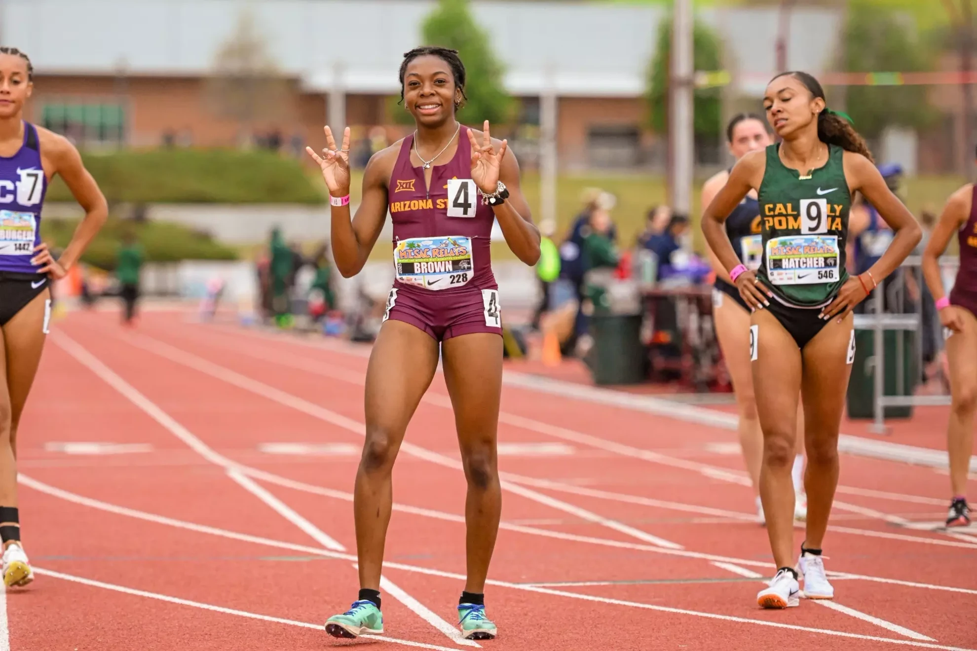 Women's and Men's Win 800m Title at Mt. SAC Relays, Jayden Davis Places ...