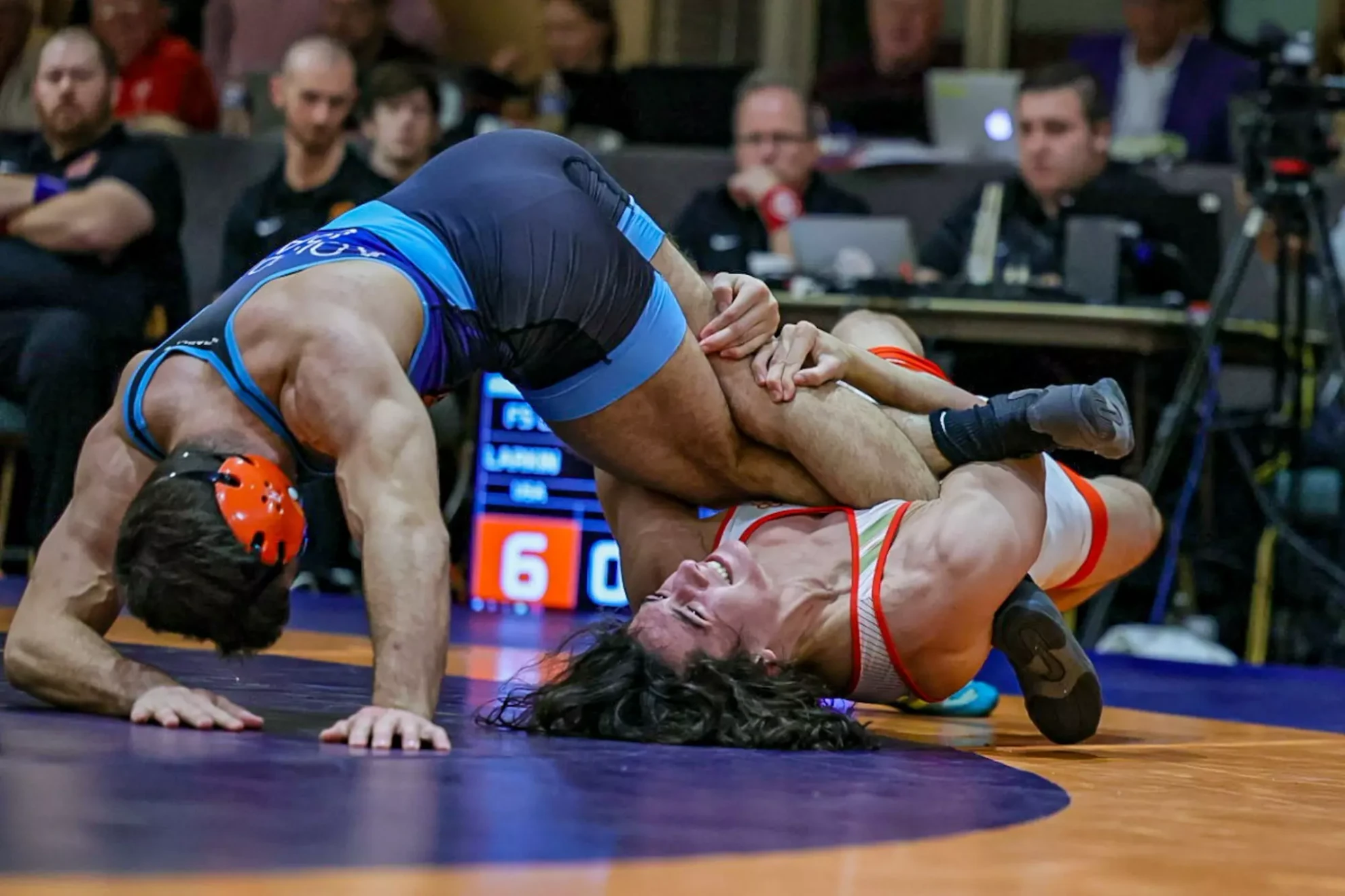 Wrestling Freshman Kaleb Larkin Qualifies for '24 Olympic Trials - Sun ...