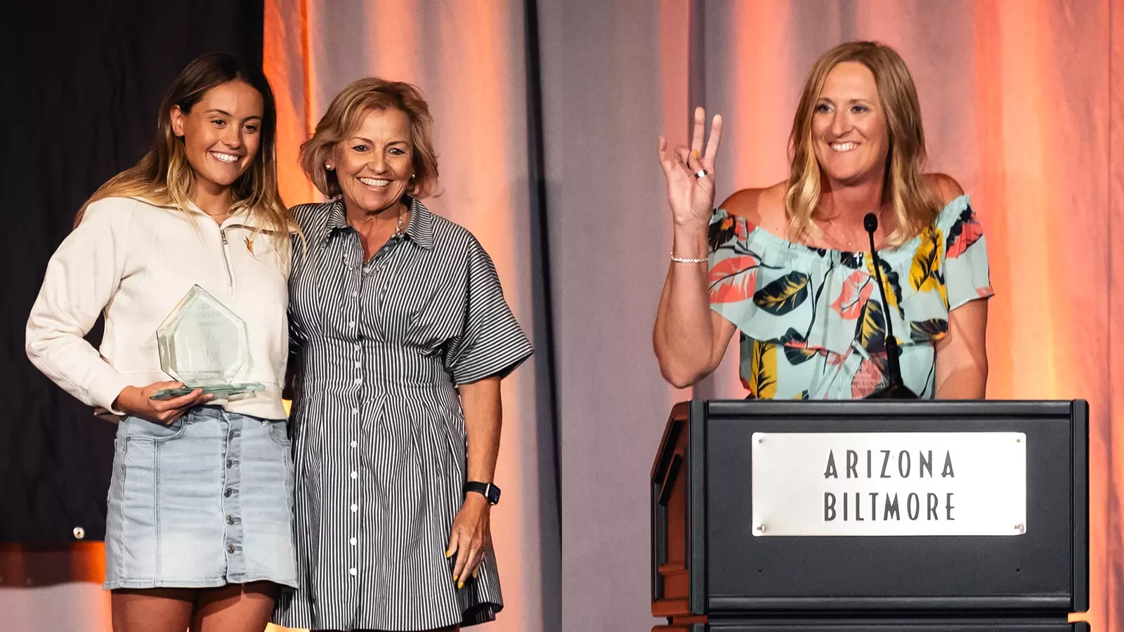 Brown, Glattfelder Take Home Awards at Wings of Gold - ASU Sun Devil ...