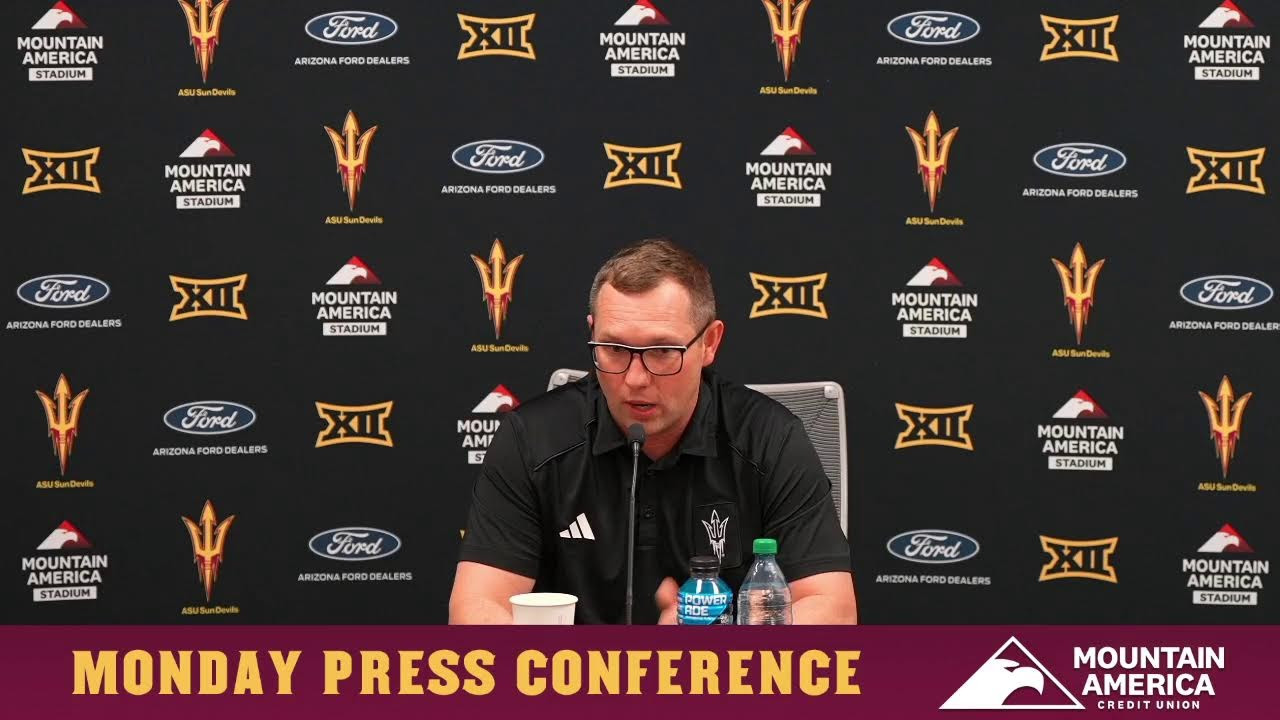 Kenny Dillingham | ASU Football Weekly Press Conference | Week 3 vs ...