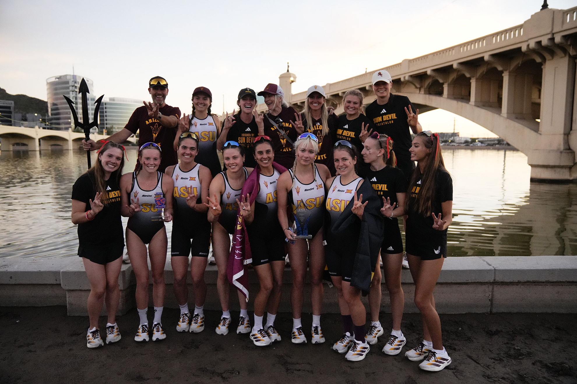 Triathlon finishes runner-up at Nationals, De Koning earns Freshman of the Year honors - Sun ...