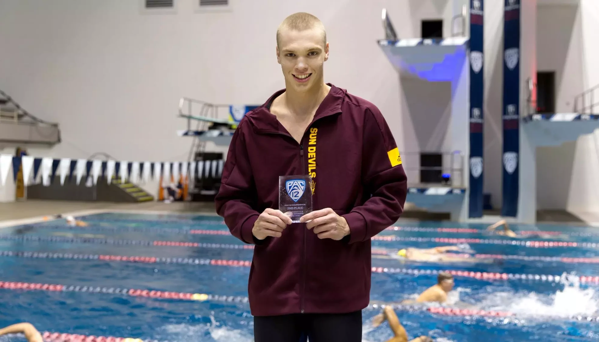 Dolan Named Freshman Swimmer, Selim Named Diver of Year by Pac-12 - ASU ...