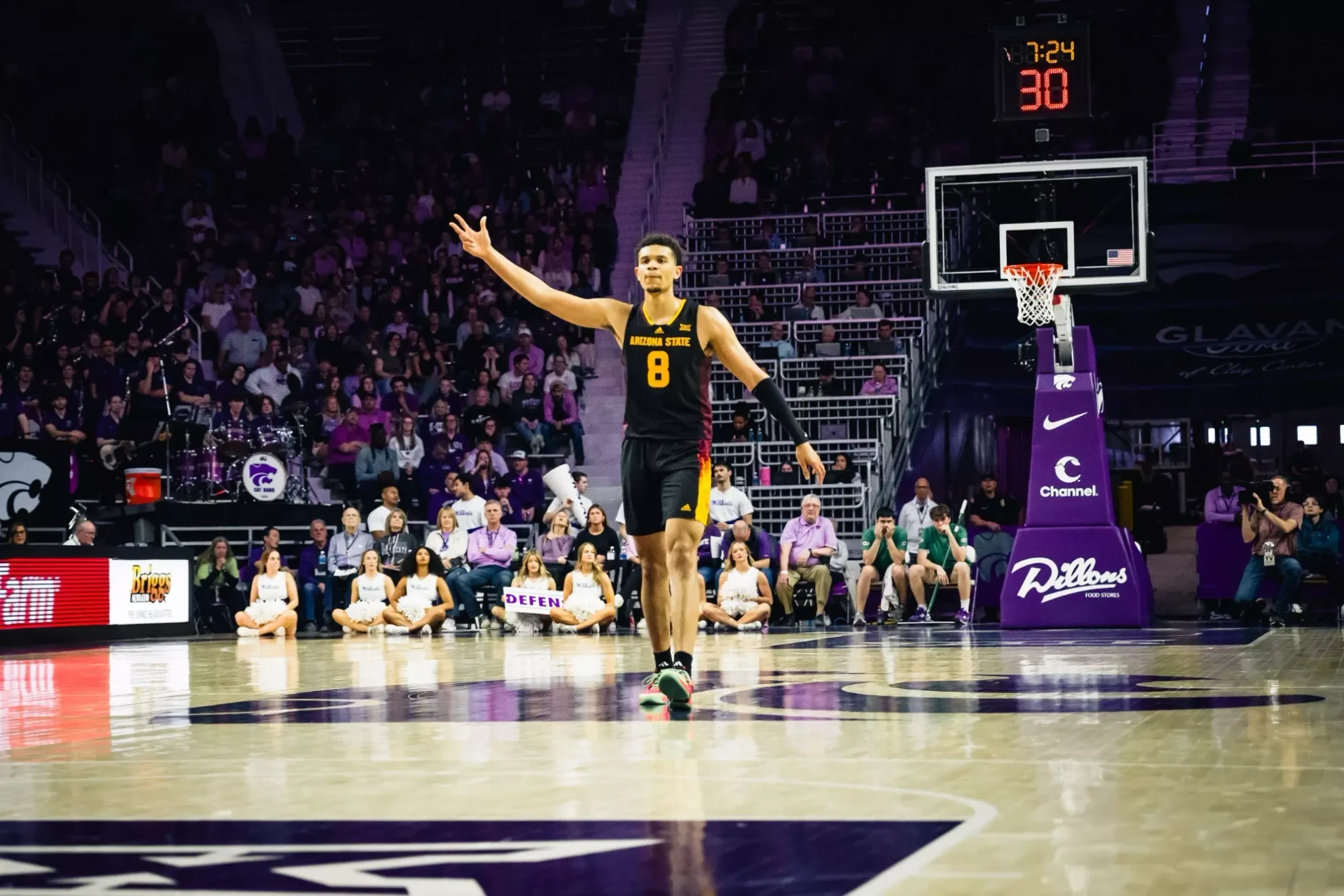Defense Leads Men's Basketball to Win at Kansas State - ASU Sun Devil ...