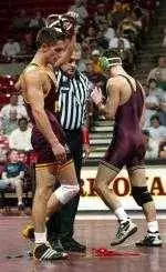 ASU Wrestler Eric Larkin Honored as 2003 Dan Hodge Award Winner - Sun ...
