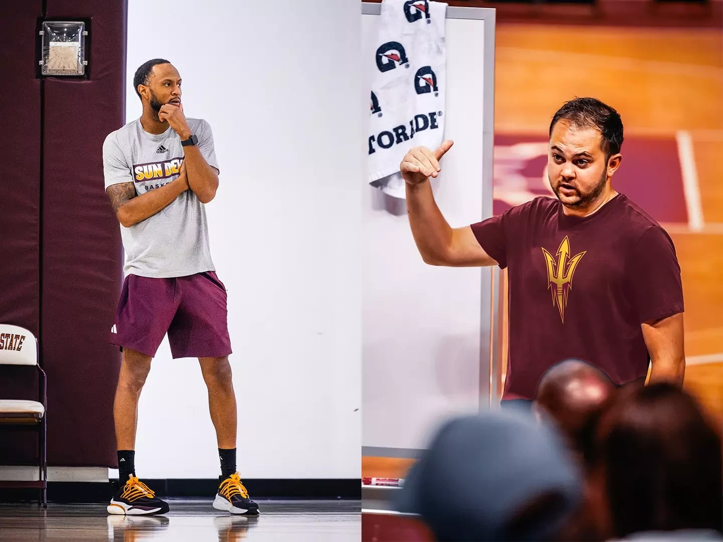 Howell, Larson join men's basketball staff - ASU Sun Devil Athletics