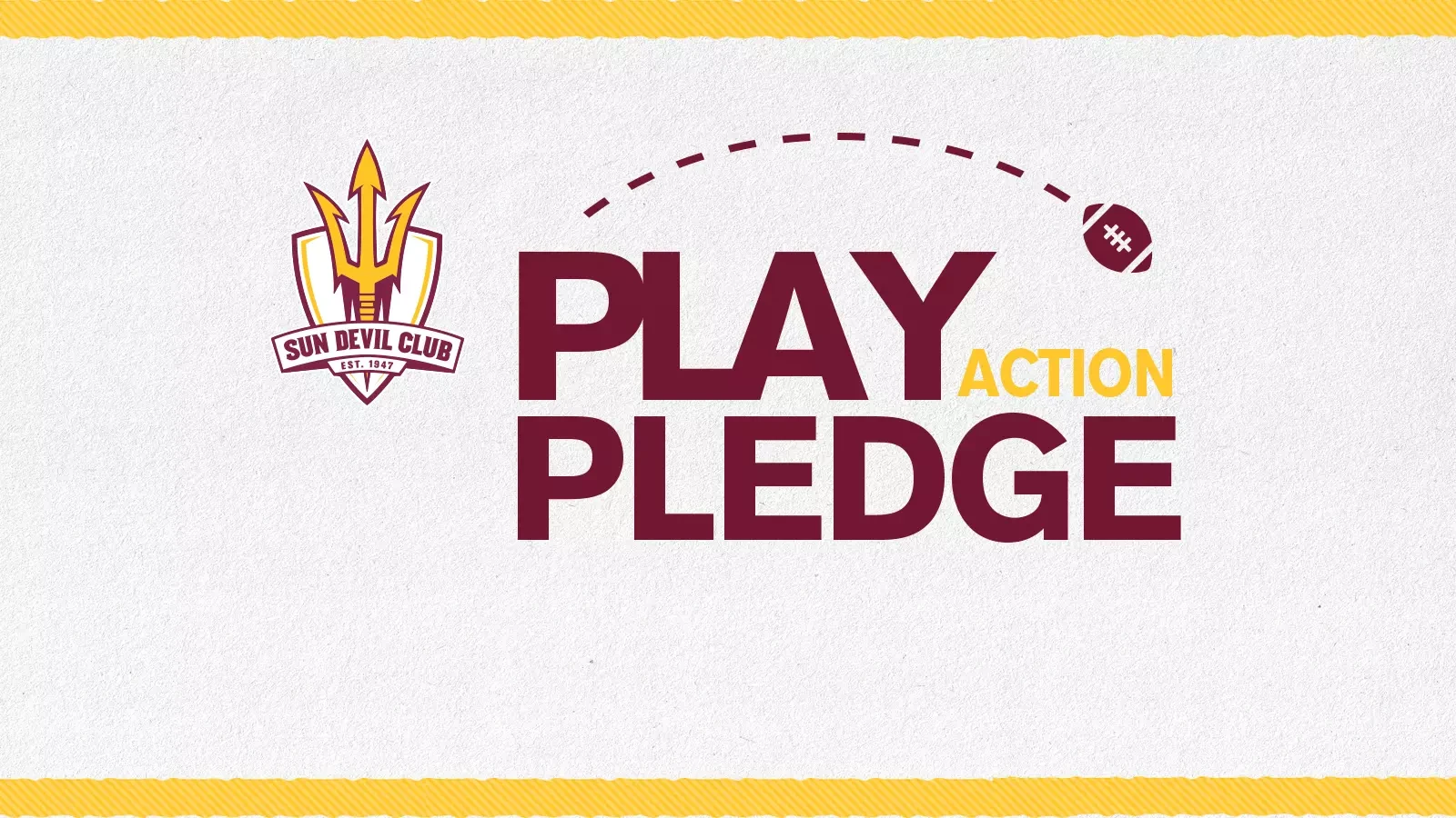 Make the Play Action Pledge - Sun Devil Athletics