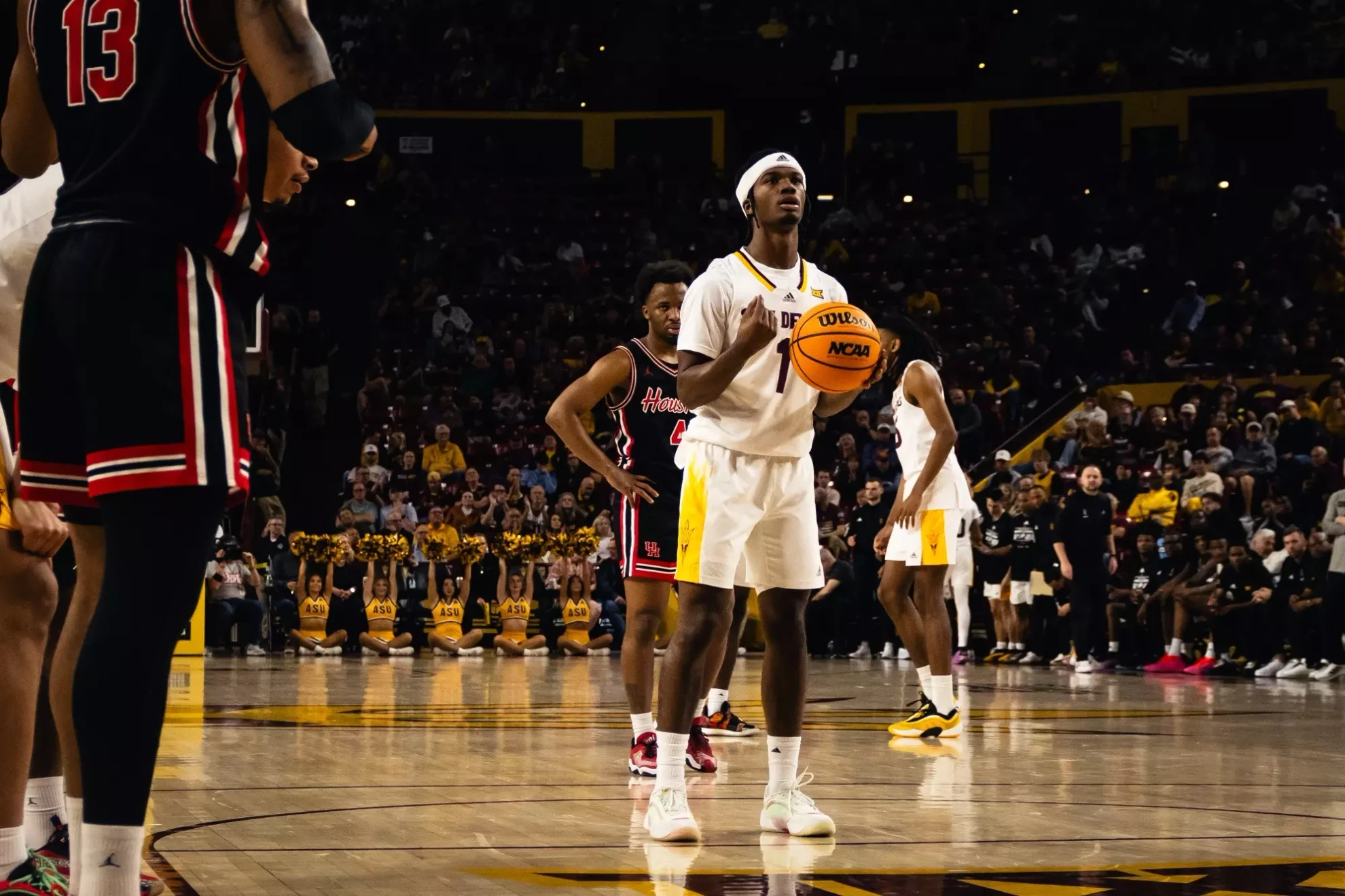 Mason's Season-High Not Enough in MBB Loss to No. 5 Houston - ASU Sun Devil Athletics