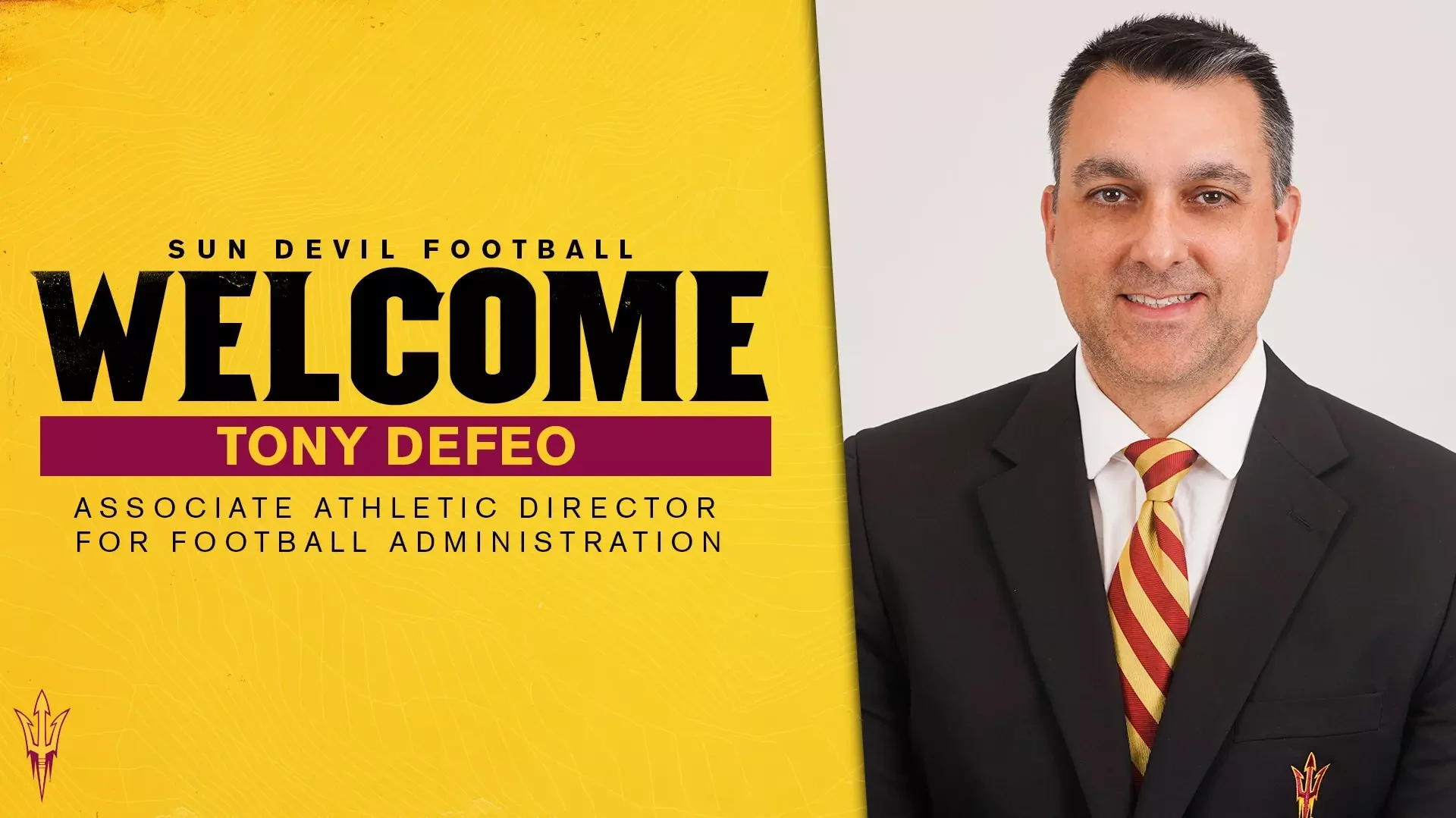 Tony DeFeo Named Associate Athletic Director for Football ...