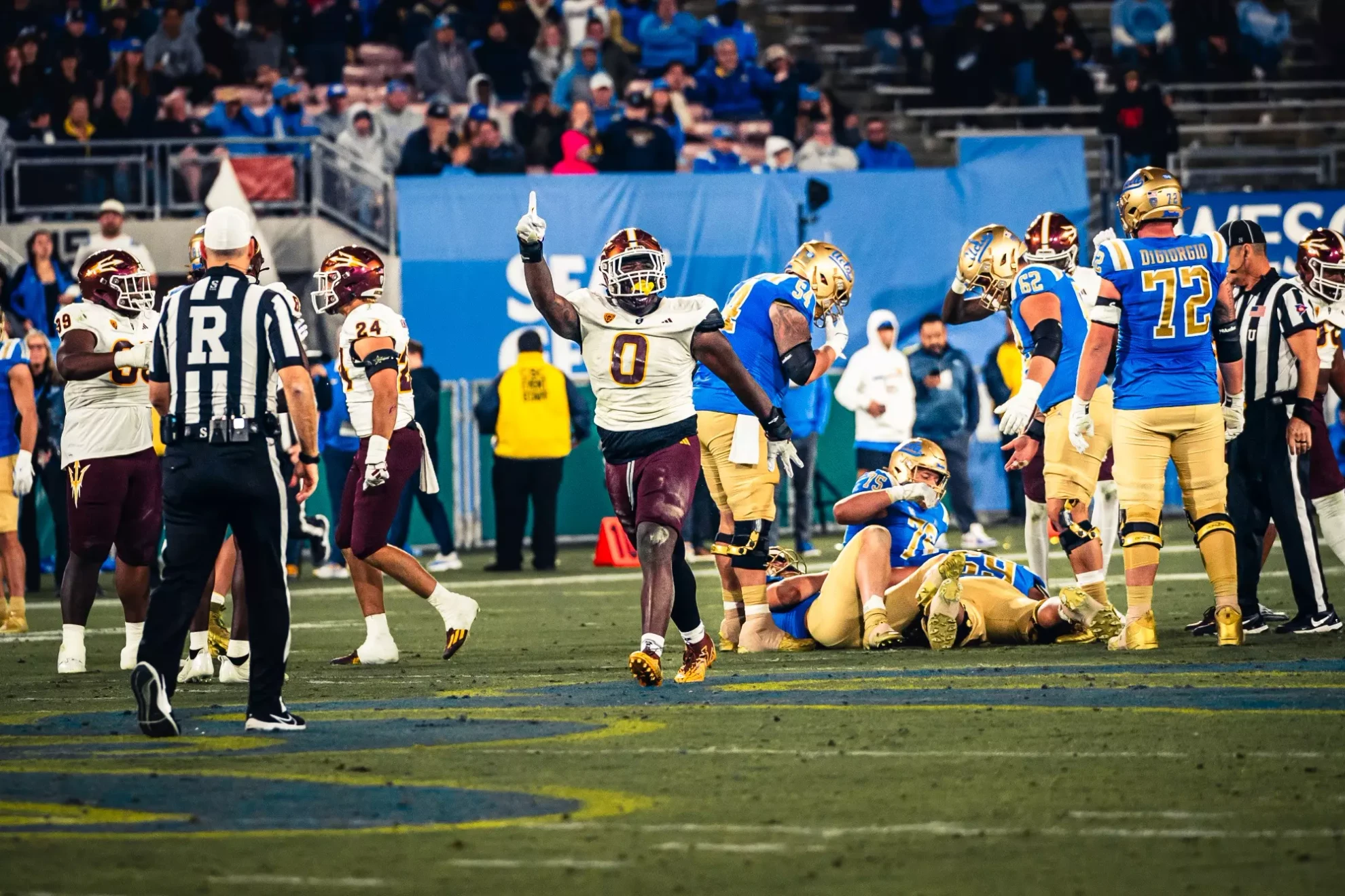Dashaun Mallory Named Pac-12 Defensive Lineman of the Week - ASU Sun ...