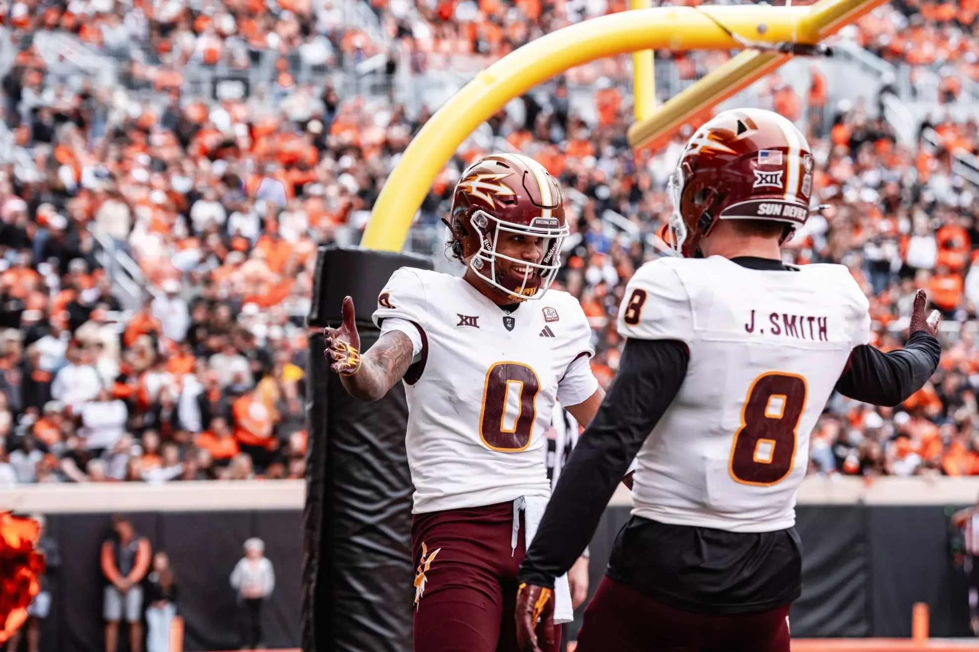 Sun Devil Football Downs Big 12 Opponent Oklahoma State, 42-21, in ...
