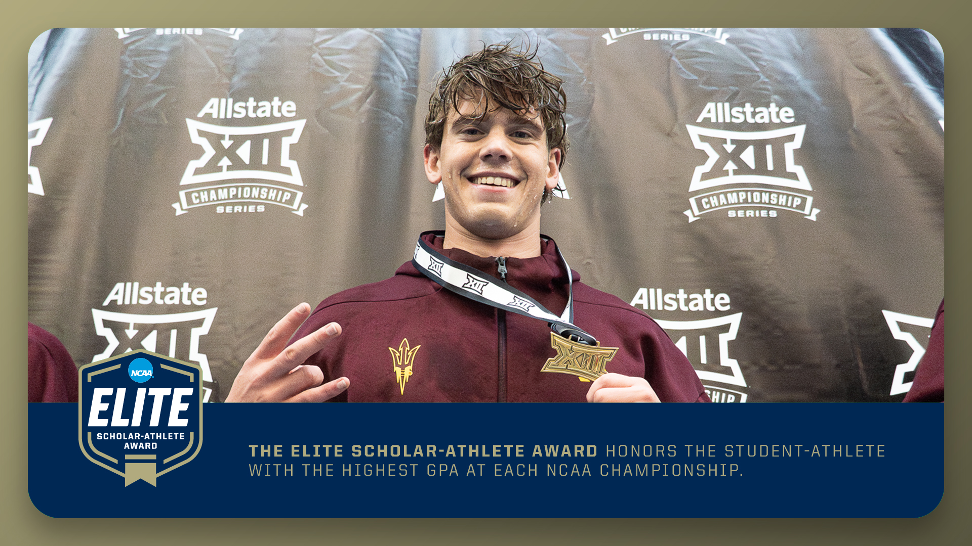 Jonny Kulow wins the NCAA Elite Scholar Athlete Award for Division I ...