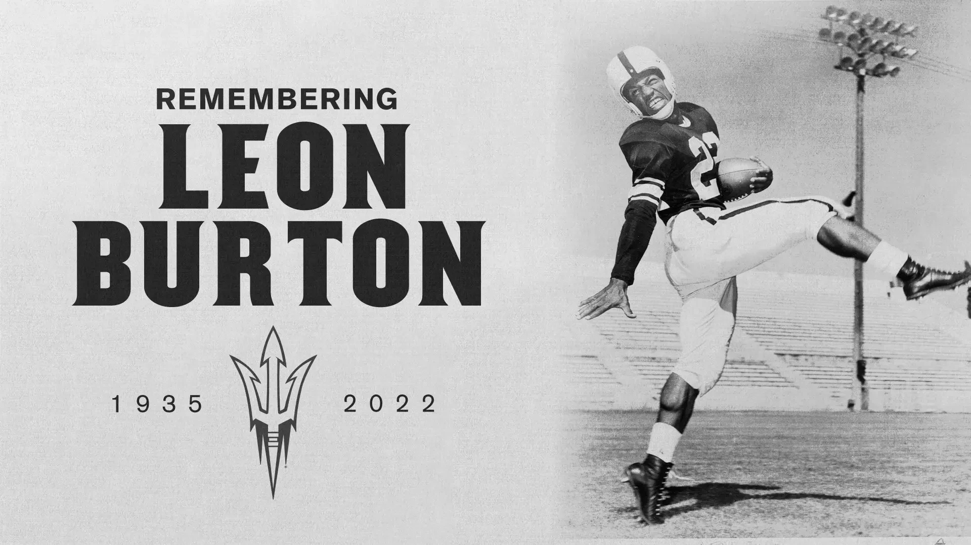 Honoring Sun Devil Football Legend Leon Burton - Sun Devil Athletics | ASU