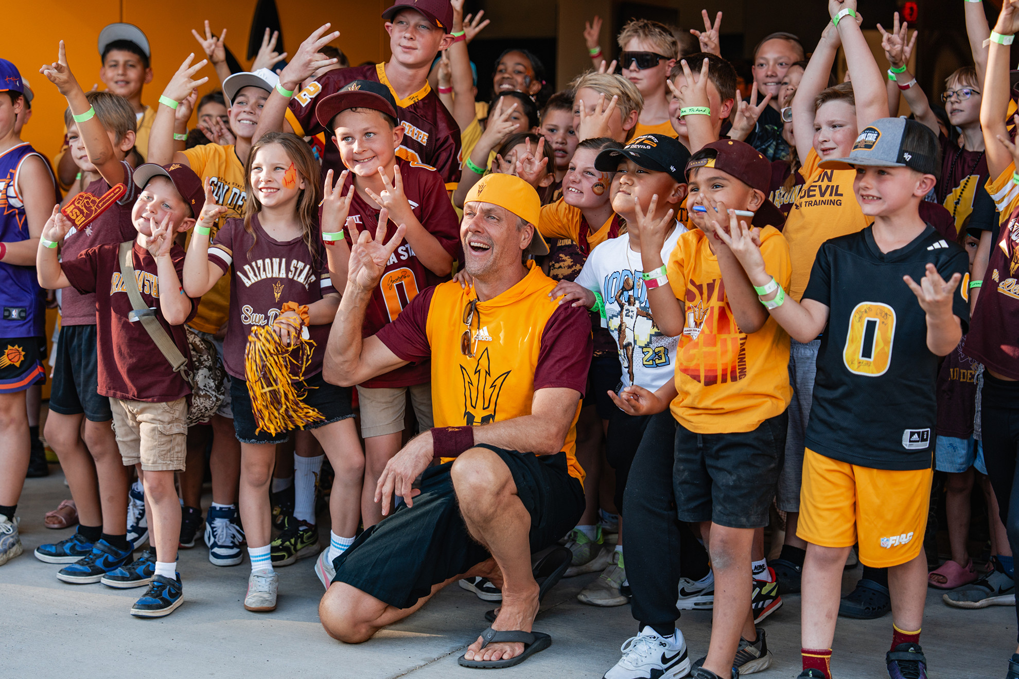 Sun Devil Fan Fest brings fans onto the field for a big day of fun ...