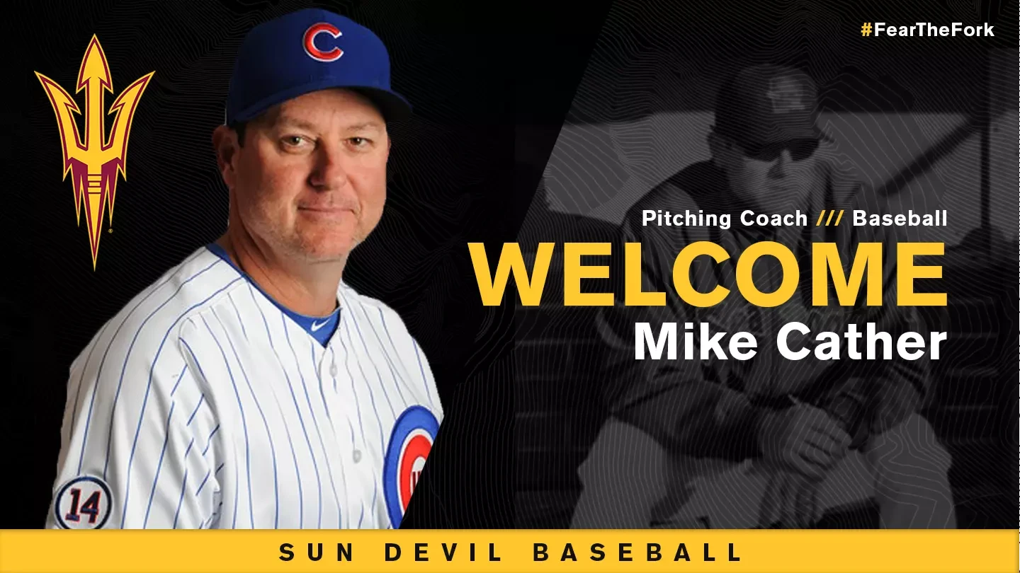 Sun Devil Baseball Announces Mike Cather as Pitching Coach - Sun Devil ...