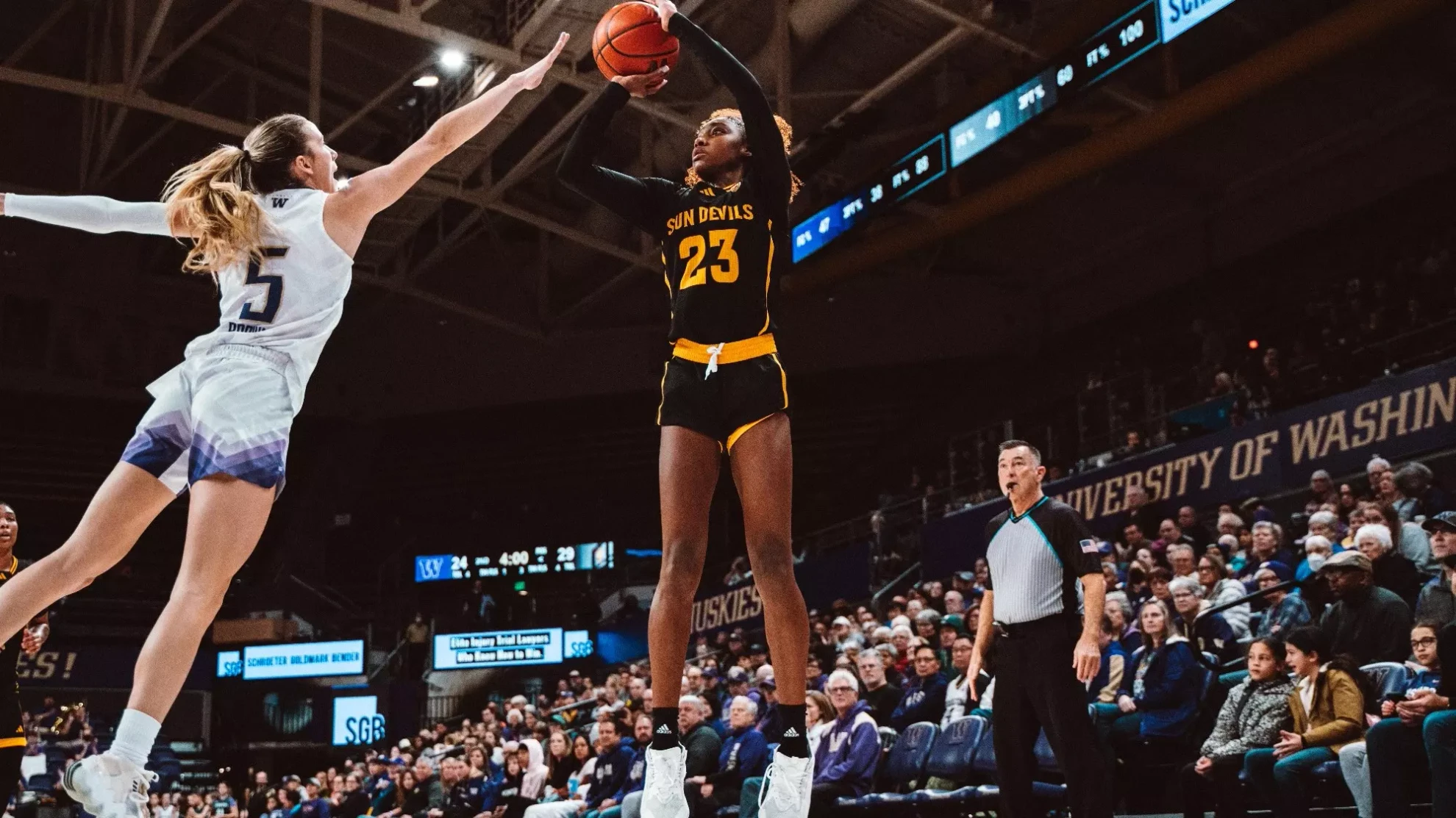 Jalyn Brown Posts Second 30-Point Game in WBB’s Win at Washington - Sun ...