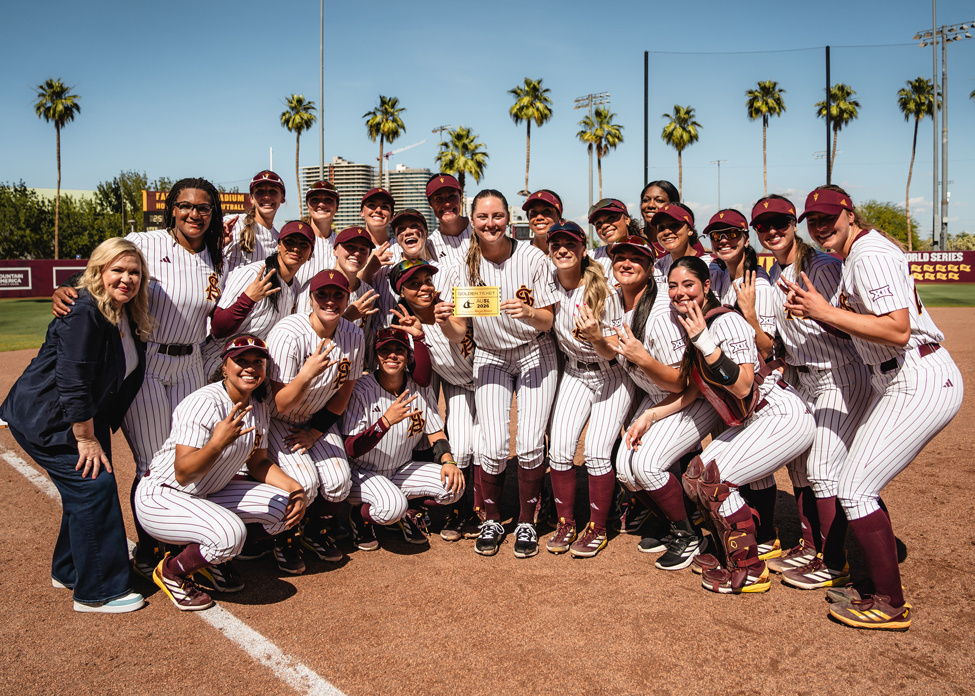 No. 23 Softball’s Brown receives ‘Golden Ticket,’ opportunity in the ...