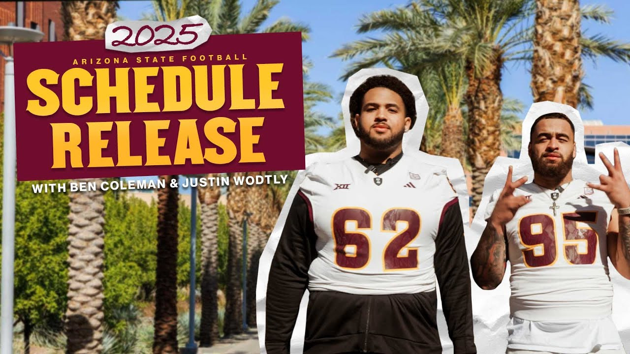 2025 Arizona State Football Schedule Release - Sun Devil Athletics | ASU