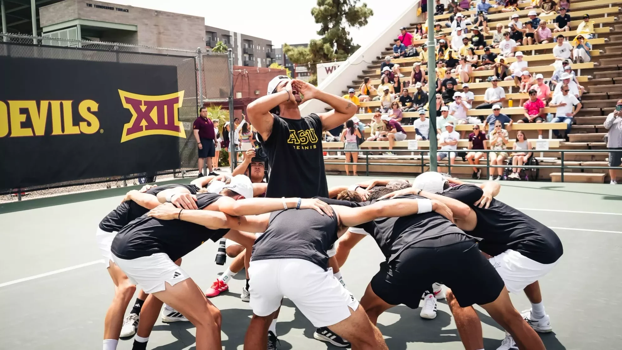 Men's Tennis Set for Inaugural Big 12 Tournament Appearance - ASU Sun ...