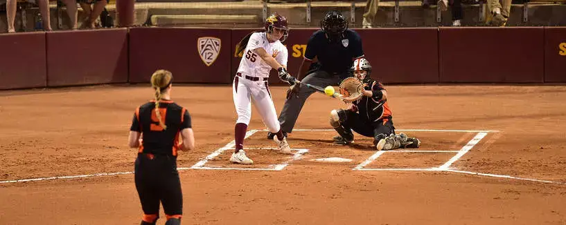 ASU Softball Takes Down #6/7 UCLA, 8-7, in Senior Weekend Opener - Sun Devil Athletics