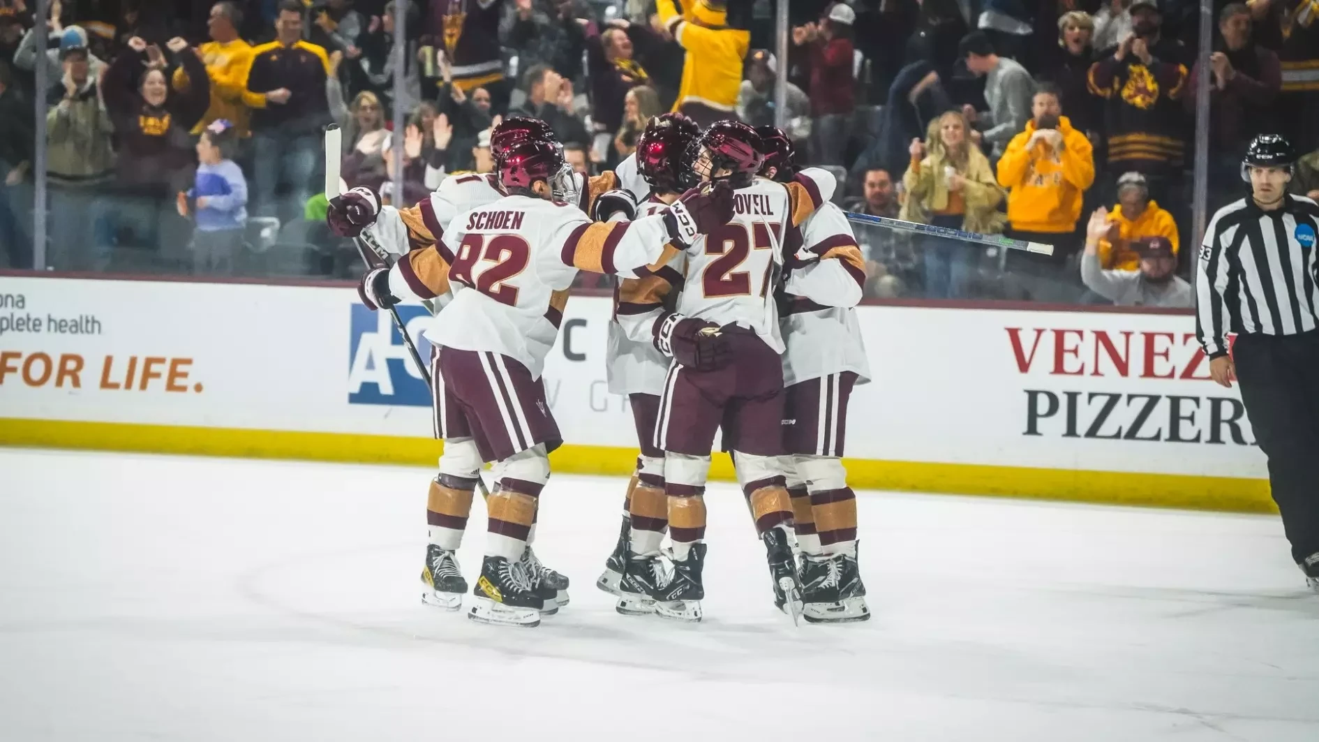#18 Hockey Hosts Alaska in Rivalry of the Independents - Sun Devil ...