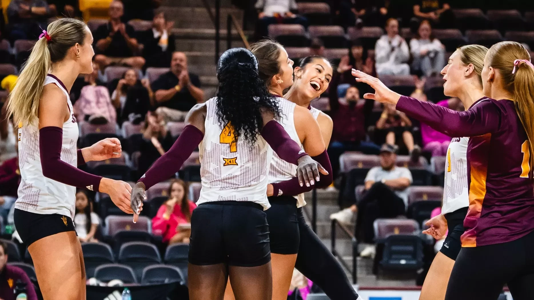 #13 Volleyball Gets 12th Sweep in Win Over Houston - Sun Devil ...