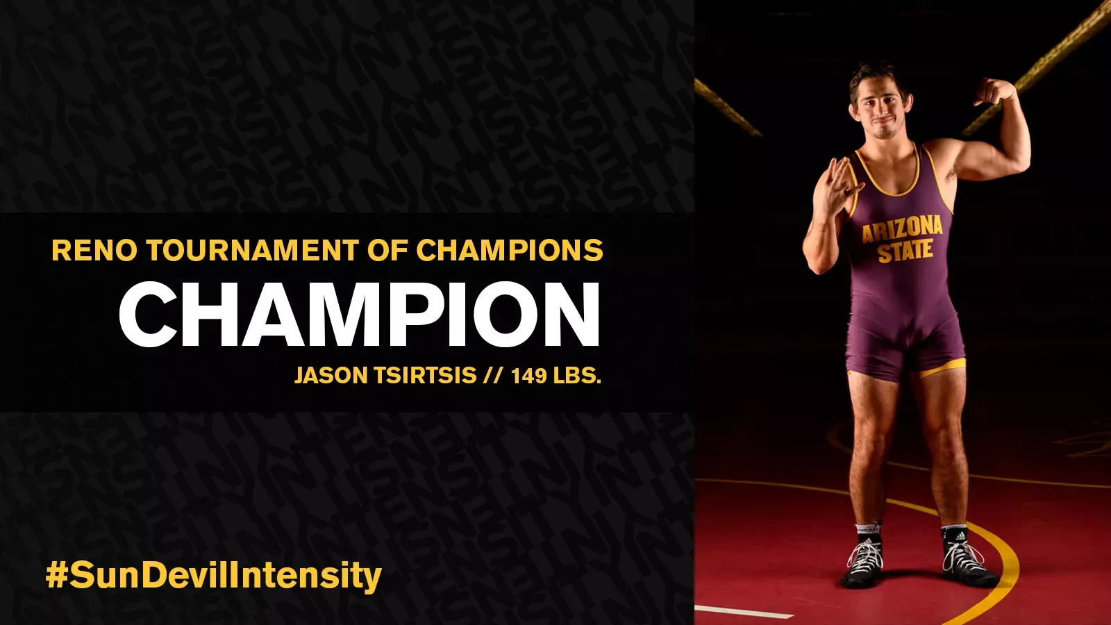 @ASUWrestling’s Jason Tsirtsis Wins Reno Tournament of Champions - ASU ...