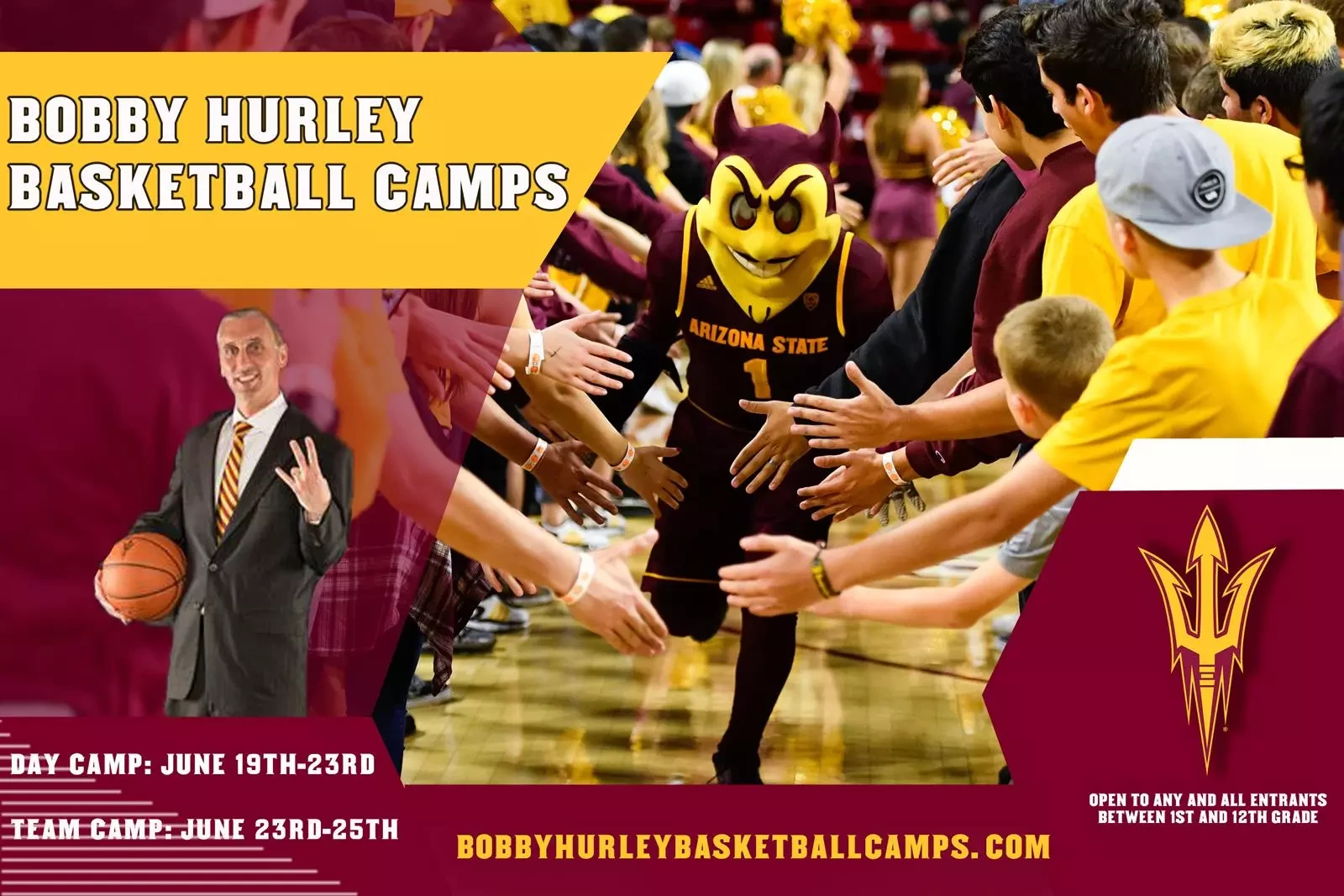 Bobby Hurley Basketball Camp Dates Set - Sun Devil Athletics