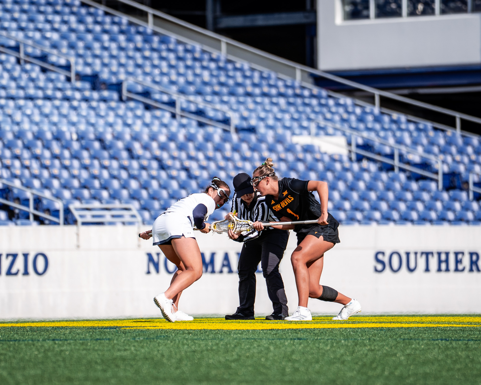 Lacrosse's Anna Viglione named Big 12 Draw Specialist of the Week - ASU ...