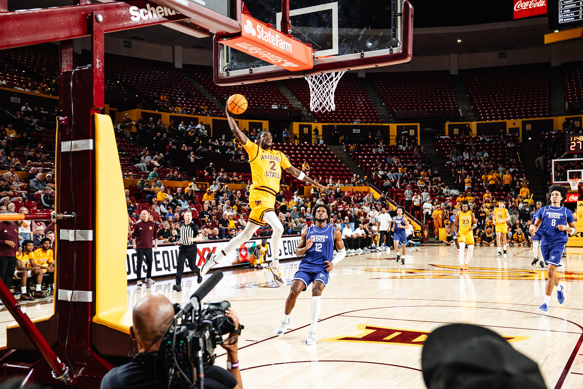 Second half surge pushes Men's Basketball past Georgia State - ASU Sun Devil Athletics