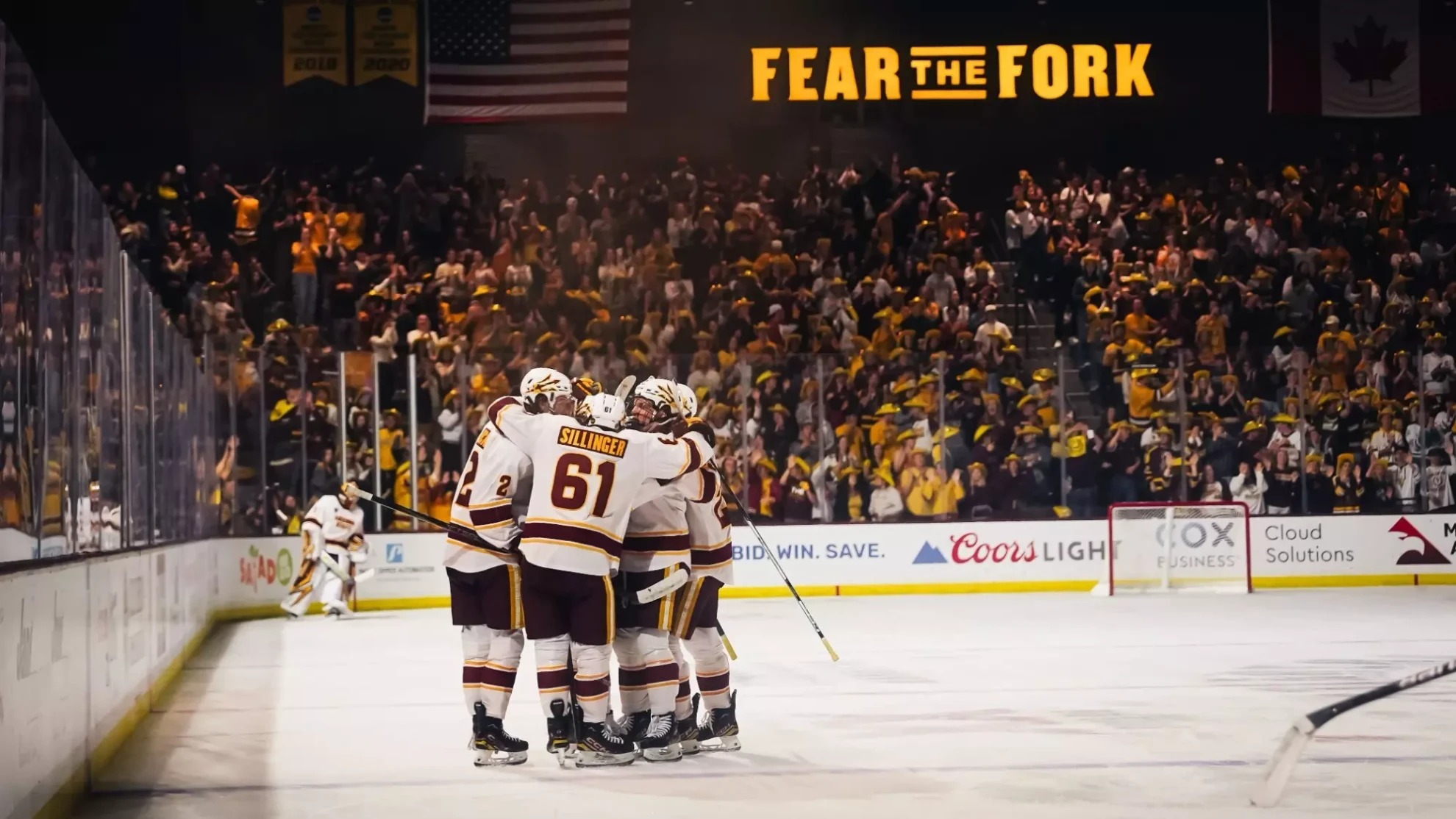 #12 Hockey Claims Majority of NCHC Points in Split with #3 Western ...