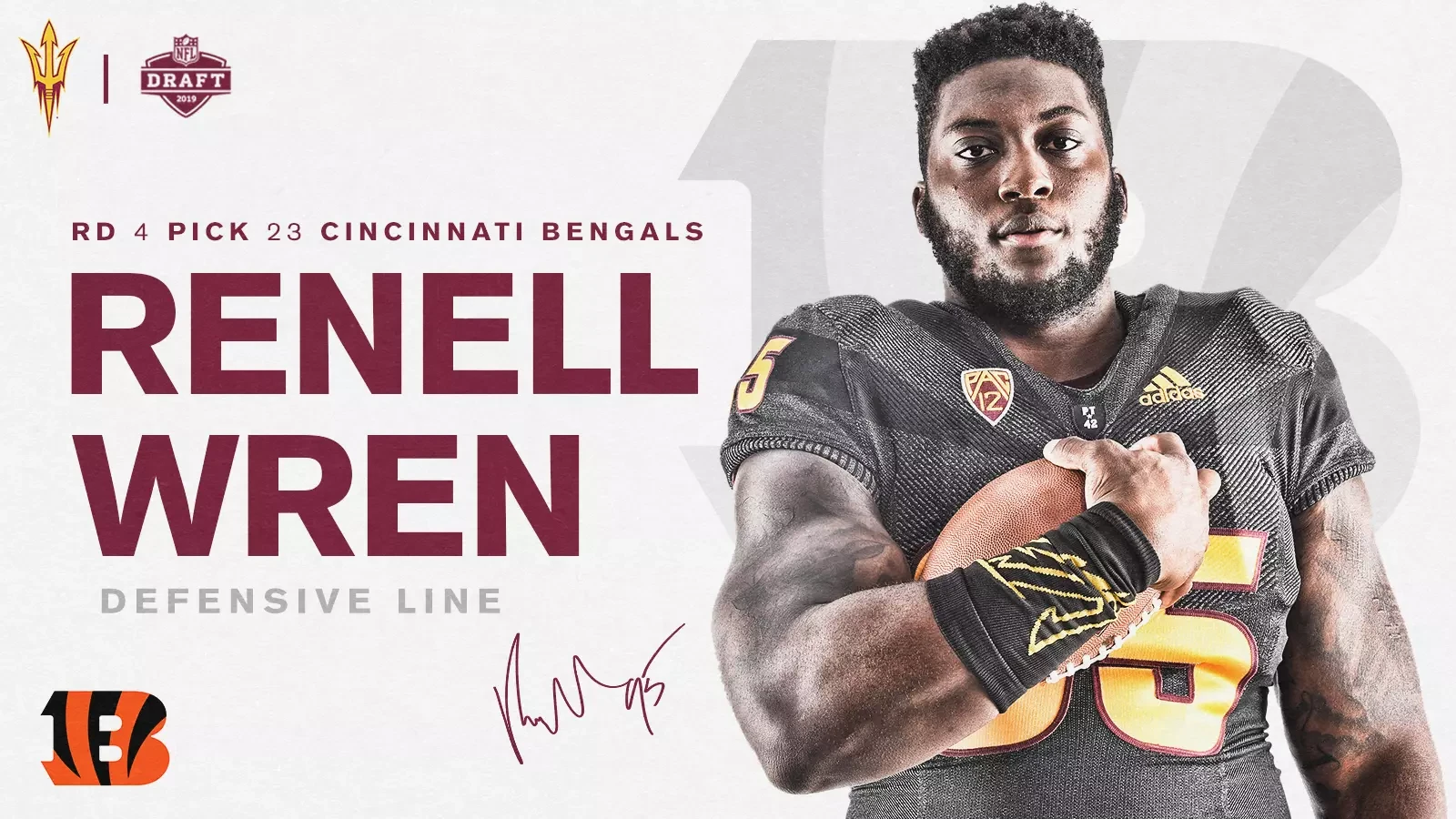 Wren's Fourth Round Selection in 2019 NFL Draft Highlights Exciting Day ...