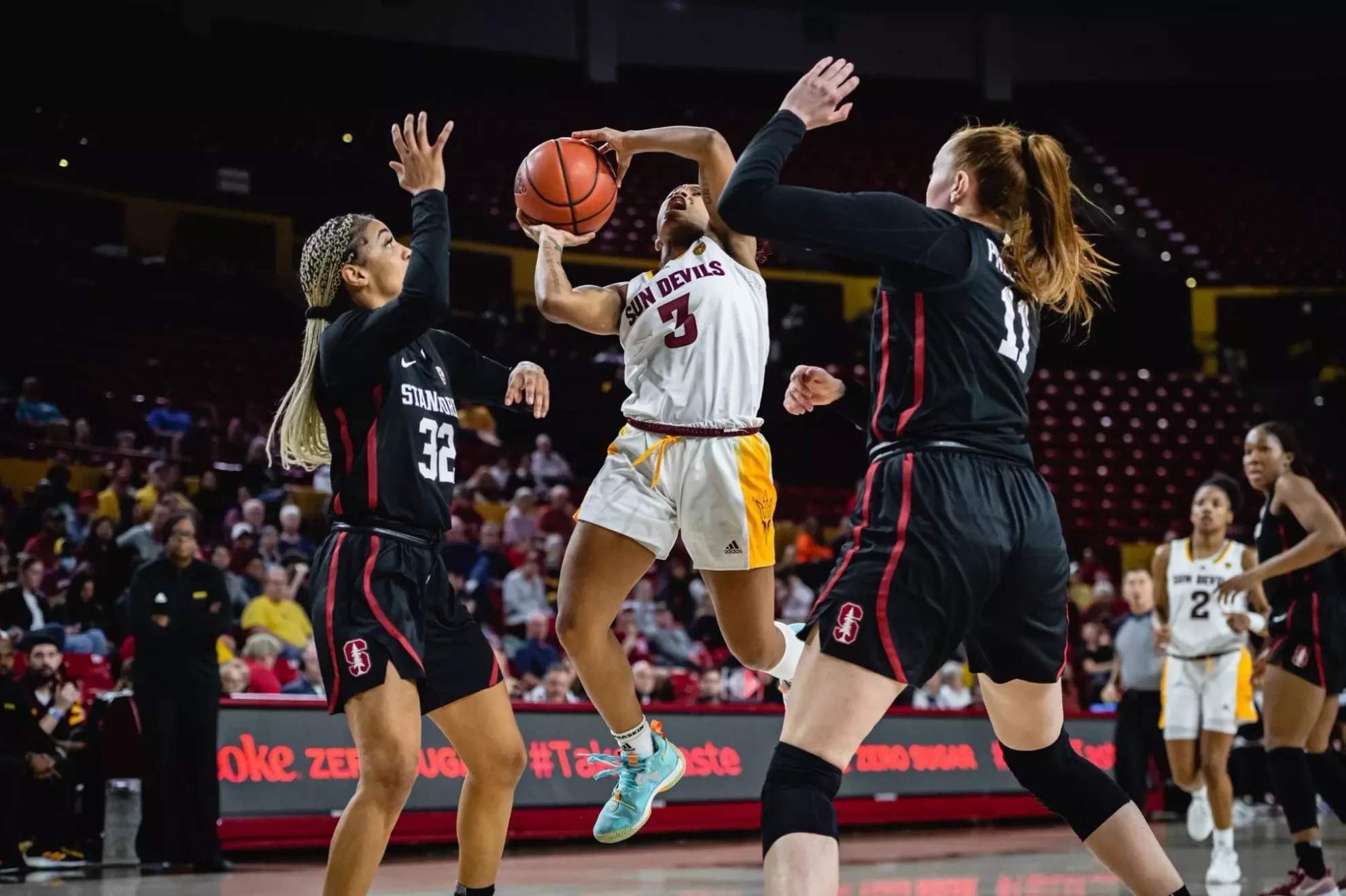 Sun Devils WBB fall To No. 6 Stanford at home - Sun Devil Athletics