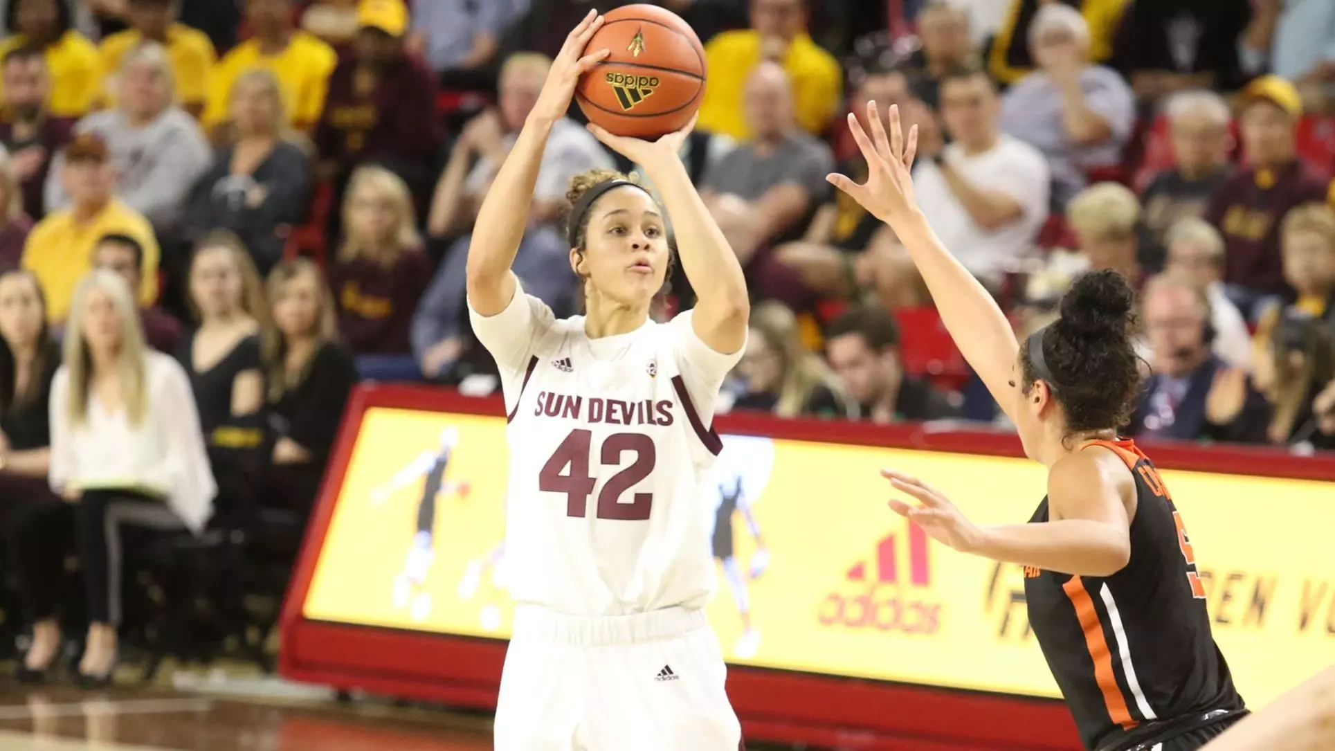 No. 21 @SunDevilWBB Claims Season Sweep Over No. 9 Oregon State With 66 ...