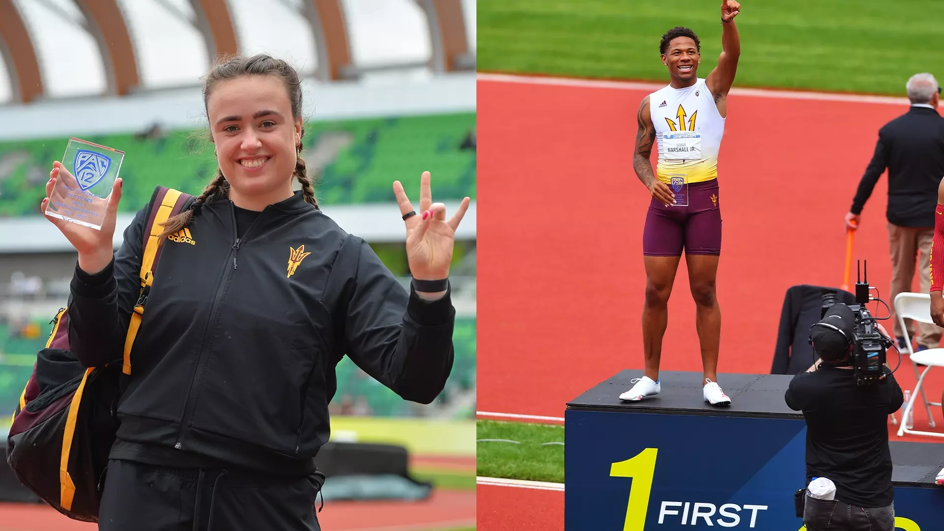 Three Crowns, 10 Medals Earned at Pac-12 Championships - ASU Sun Devil ...