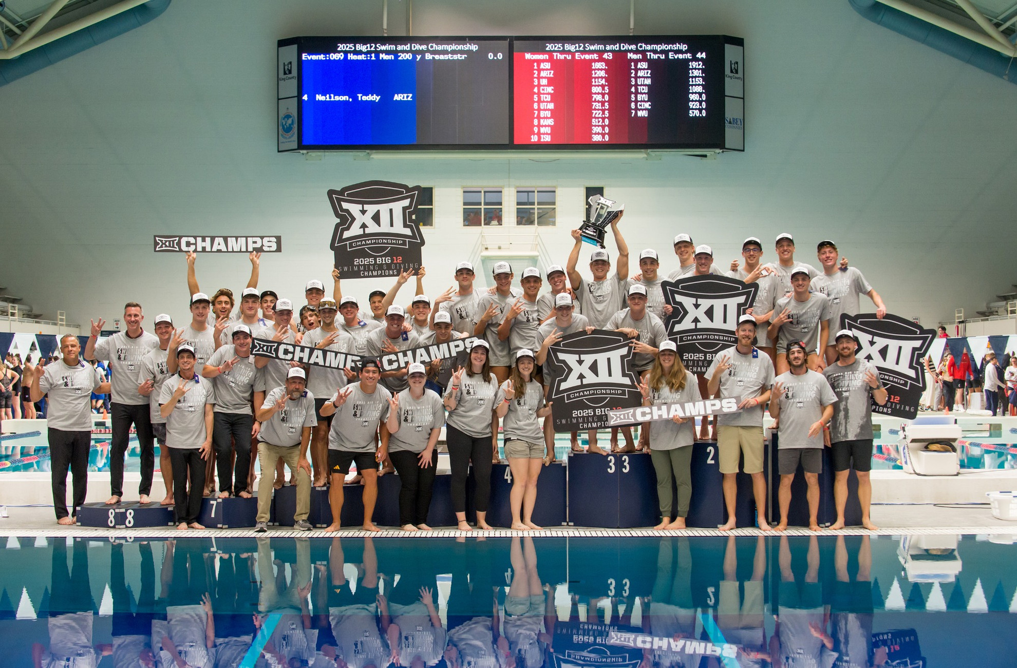 Big 12 Champions, Sun Devil Swim & Dive - Sun Devil Athletics